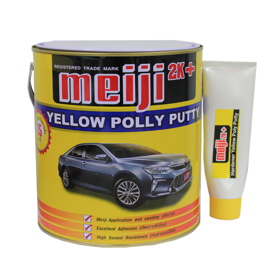 Meiji 2K Yellow Polly Putty – Scott Paint co.,ltd. ผลิตสีอุตสาหกรรม สี ...