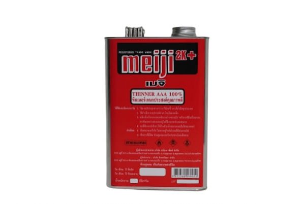 meiji 2K+ Thinner AAA 100% – Scott Paint co.,ltd. ผลิตสีอุตสาหกรรม สี ...