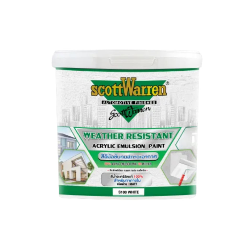 ScottWarren Weather Resistant Acrylic Emulsion Paint – Scott Paint co.,ltd.
